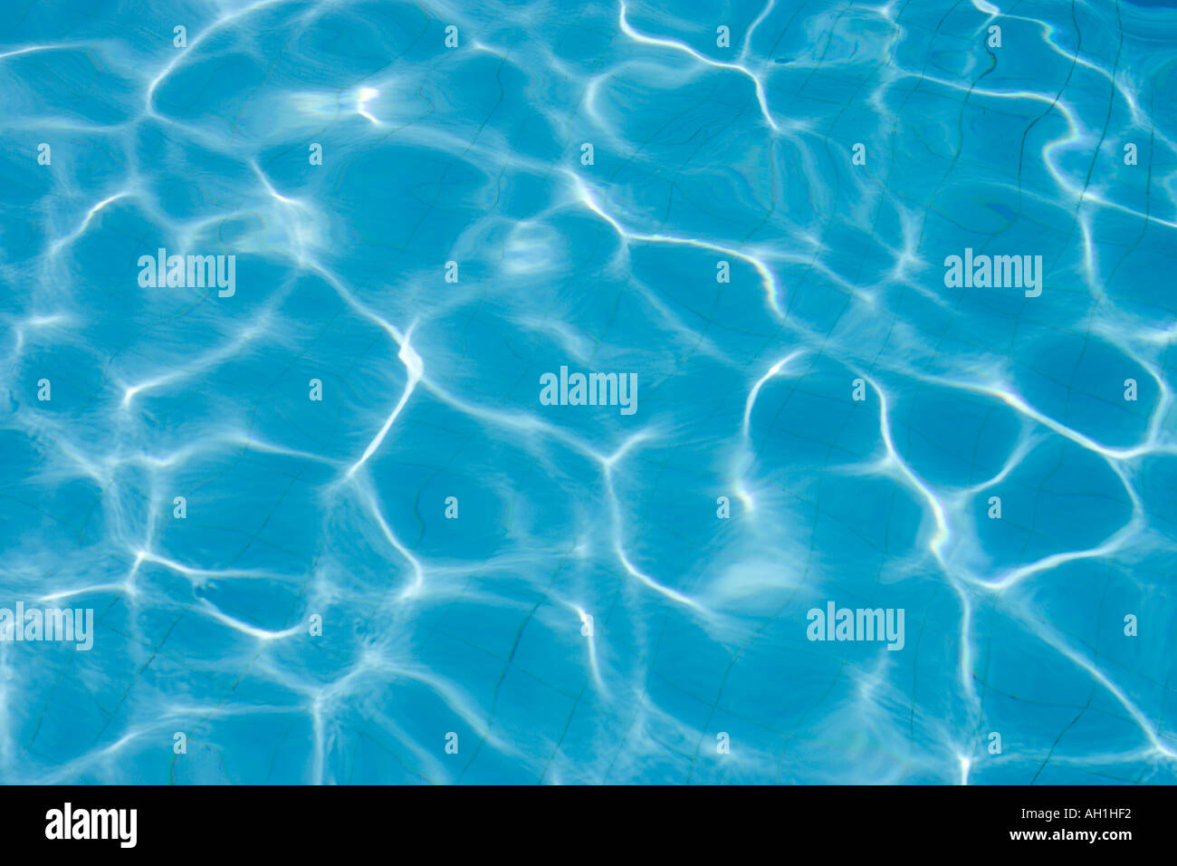 Ripples in the water of a swimming pool Stock Photo - Alamy