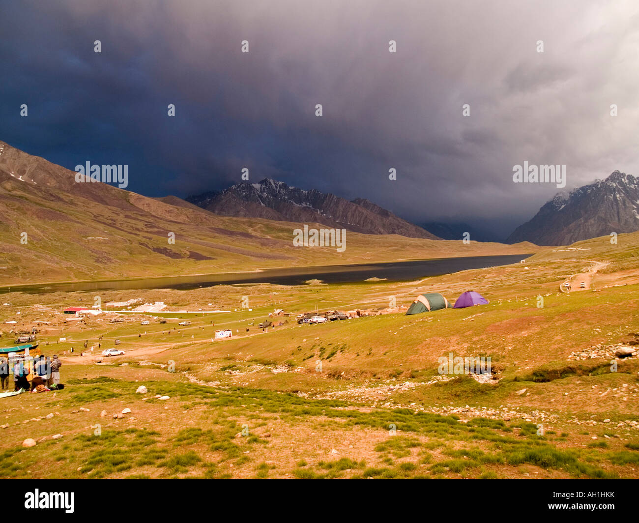dramatic light on the Shandur Pass as a storm rolls in Hindu Kush ...