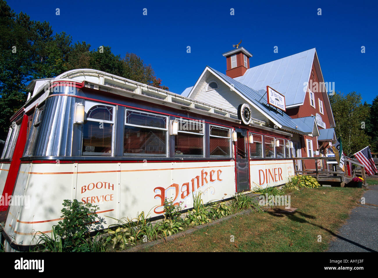 Yankee Diner Quechee Vermont USA Stock Photo - Alamy