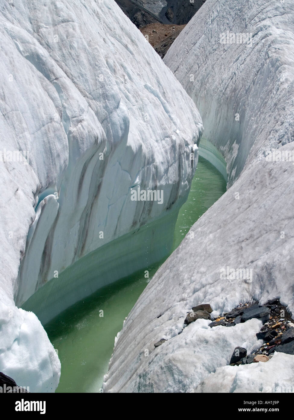 Pakistan glacier river hi-res stock photography and images - Alamy