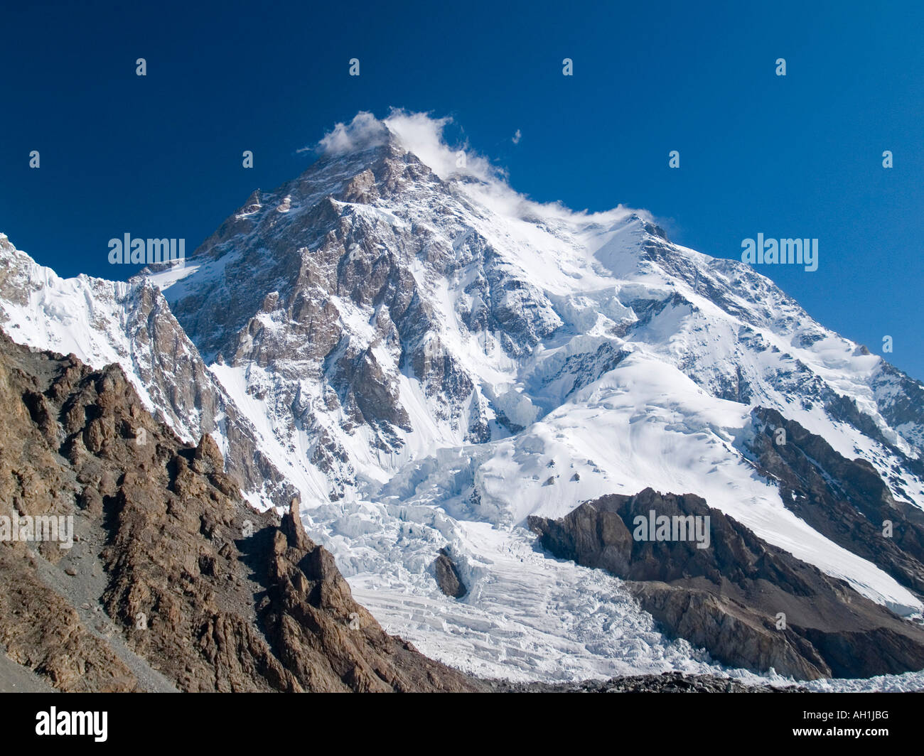 Godwin austen glacier hi-res stock photography and images - Alamy
