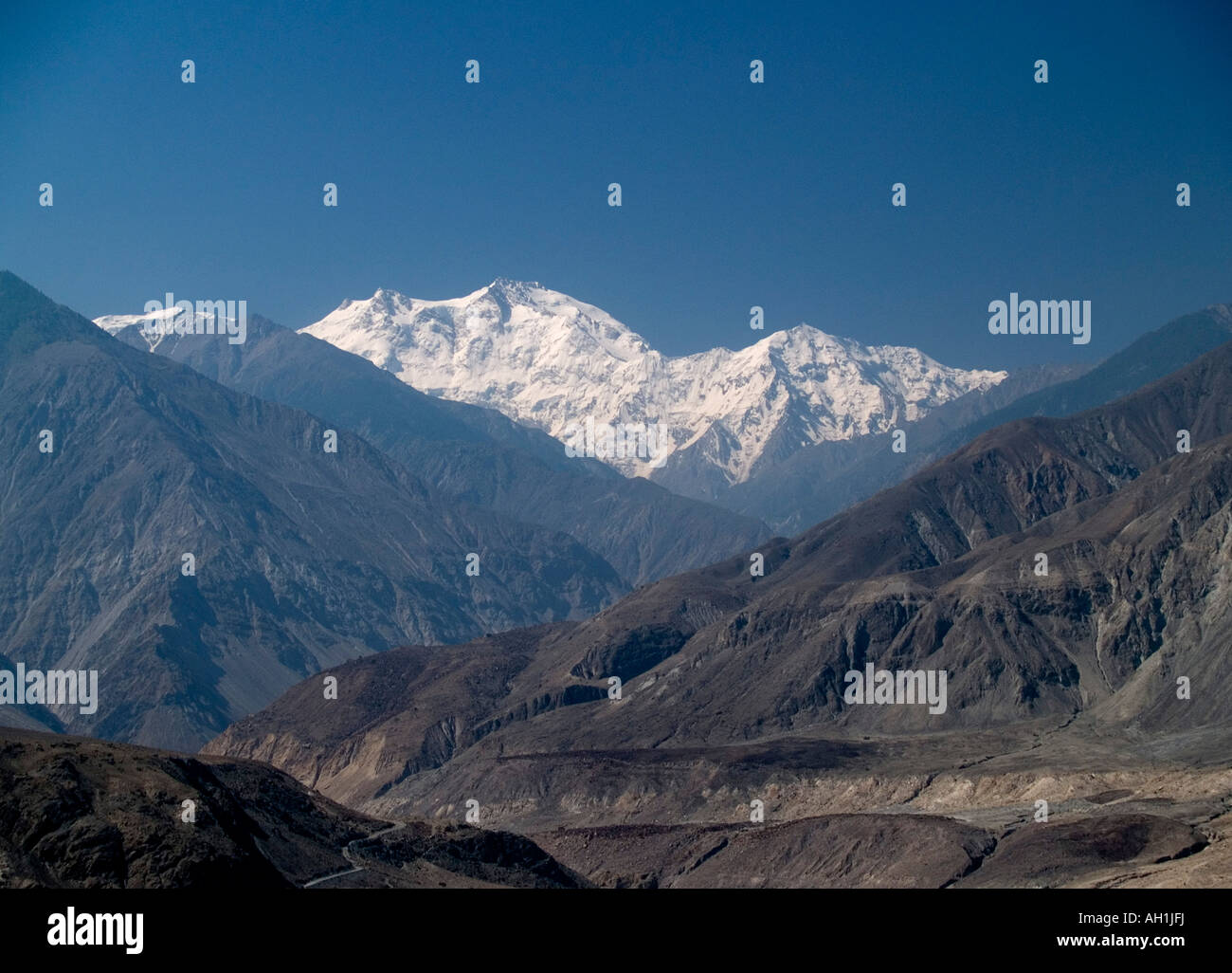 Nanga Parbat one of the world s 8000 meter peaks rises from the ...