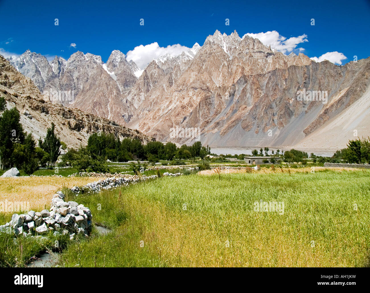 the magnificent colors of Passu and its Cathedral peaks in the ...