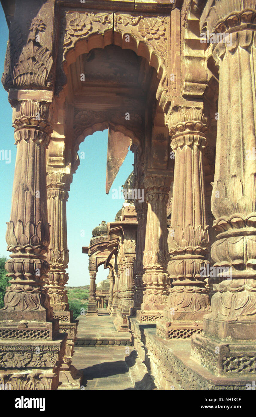 India mandore cenotaphs jodhpur rulers hi-res stock photography and ...