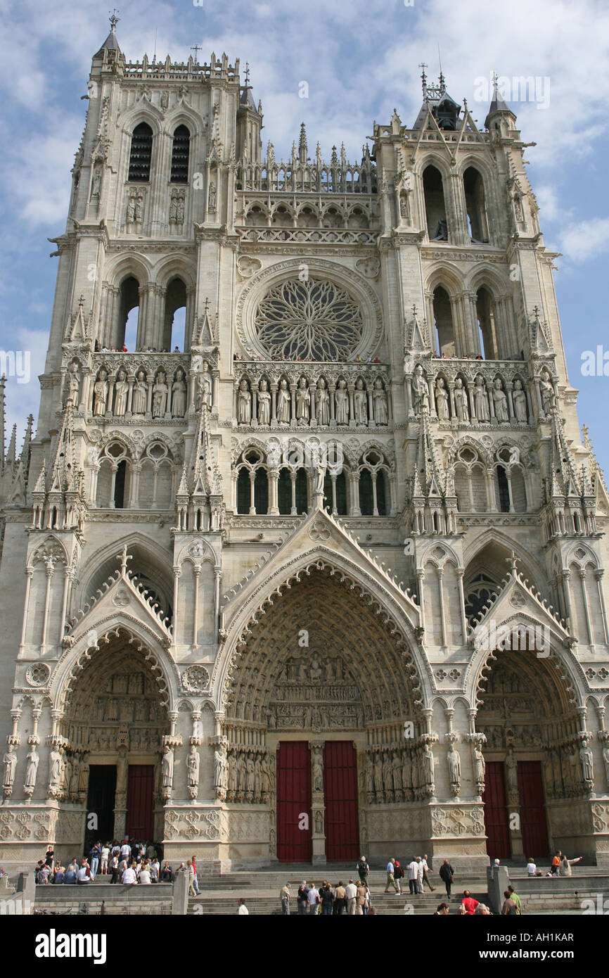 Amiens Cathedral, Picardy, France Stock Photo - Alamy