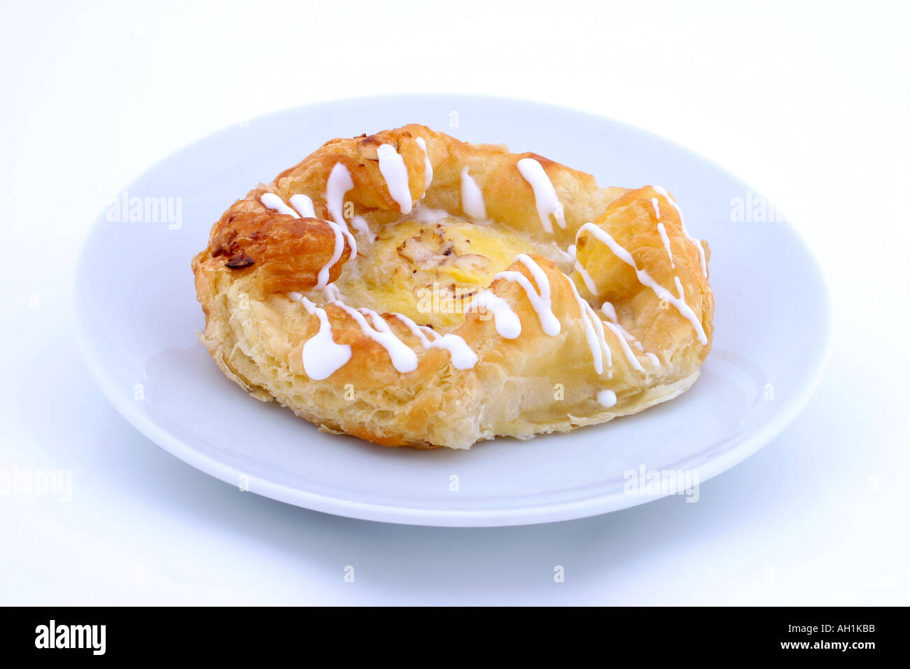 Danish Pastry isolated on a white background Stock Photo - Alamy
