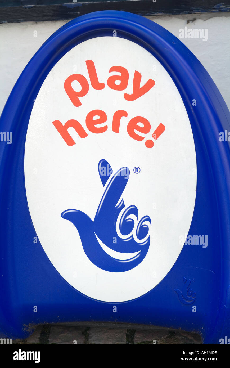 The national lottery sign hi-res stock photography and images - Alamy