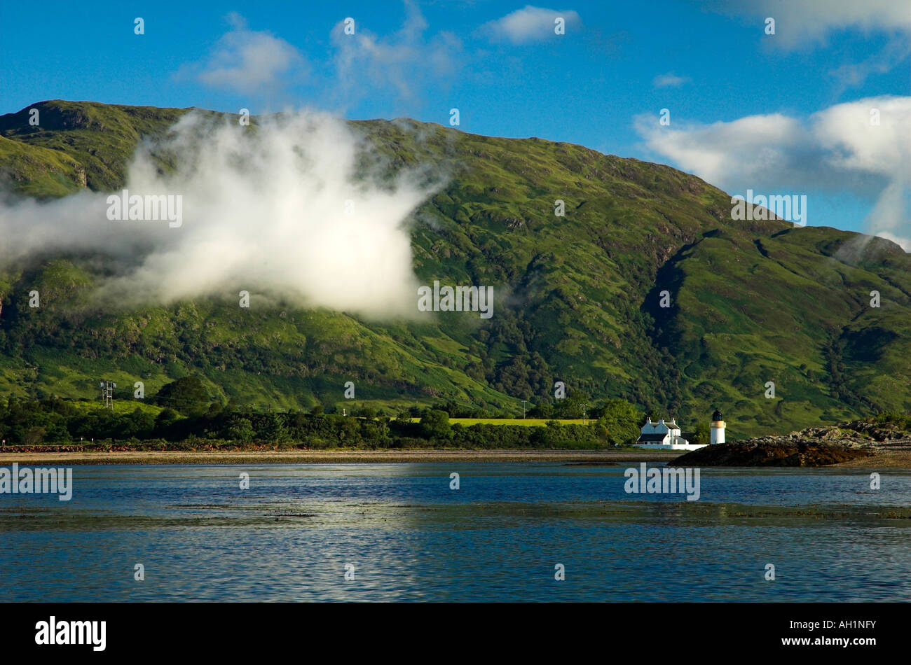 Corran Narrows on Loch Linnhe, Scottish Highlands Stock Photo - Alamy