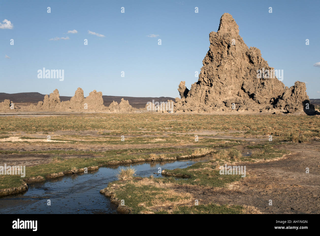 Lac Abbe, Djibouti, Africa Stock Photo - Alamy