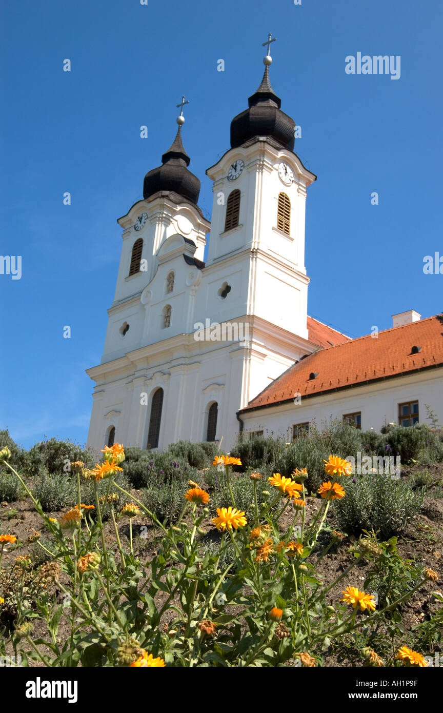 Tihany Abbey Church Balaton Hungary Stock Photo - Alamy