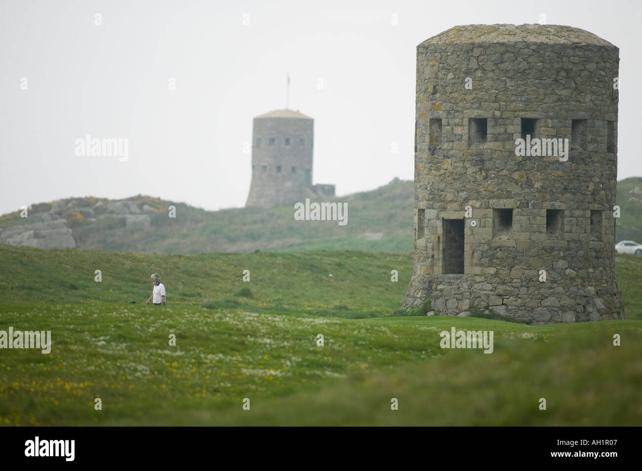 Military Fort on the island of Guernsey Stock Photo - Alamy