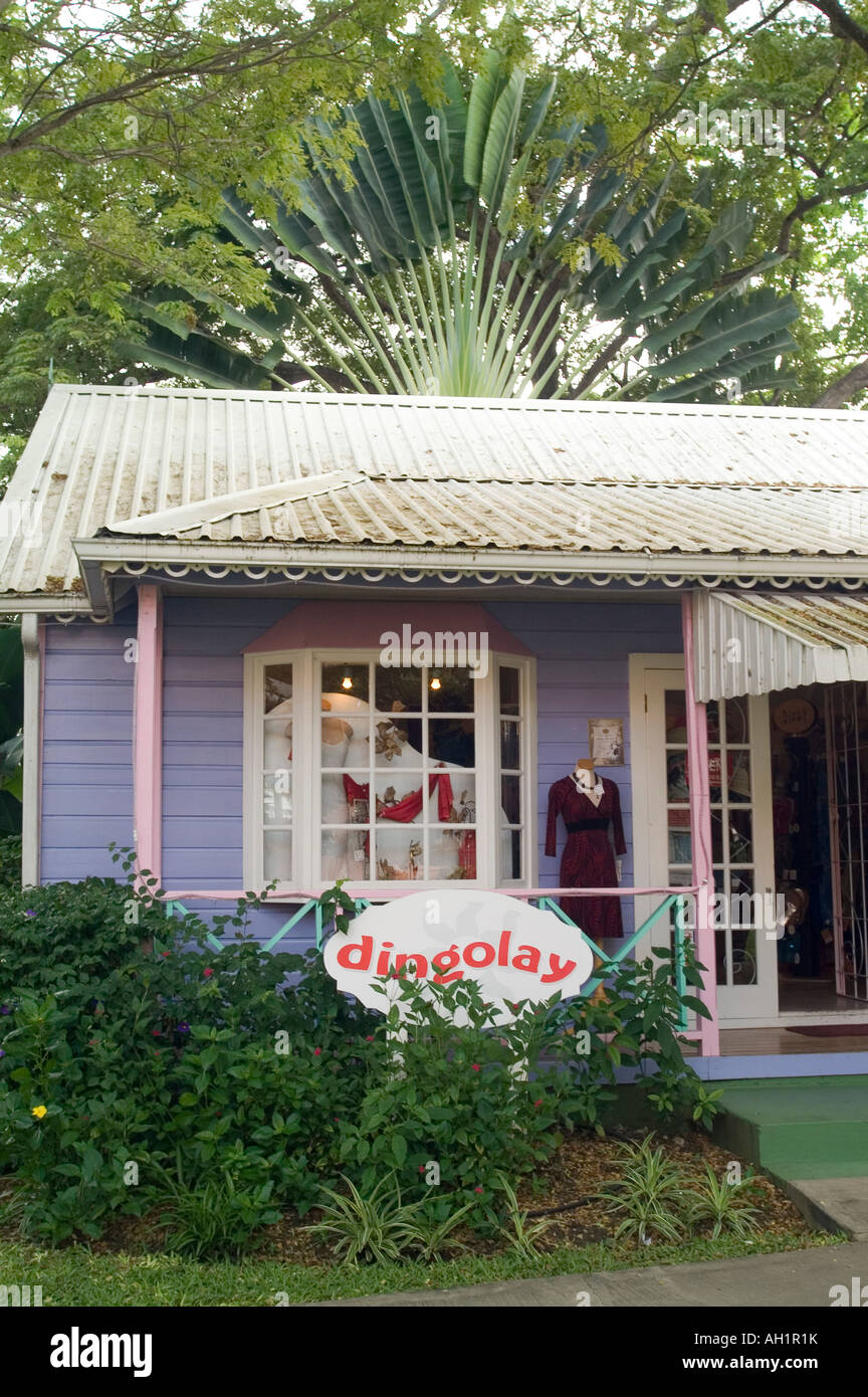 Chattel Houses, Chattel Village, Holetown, St James, Barbados Stock ...