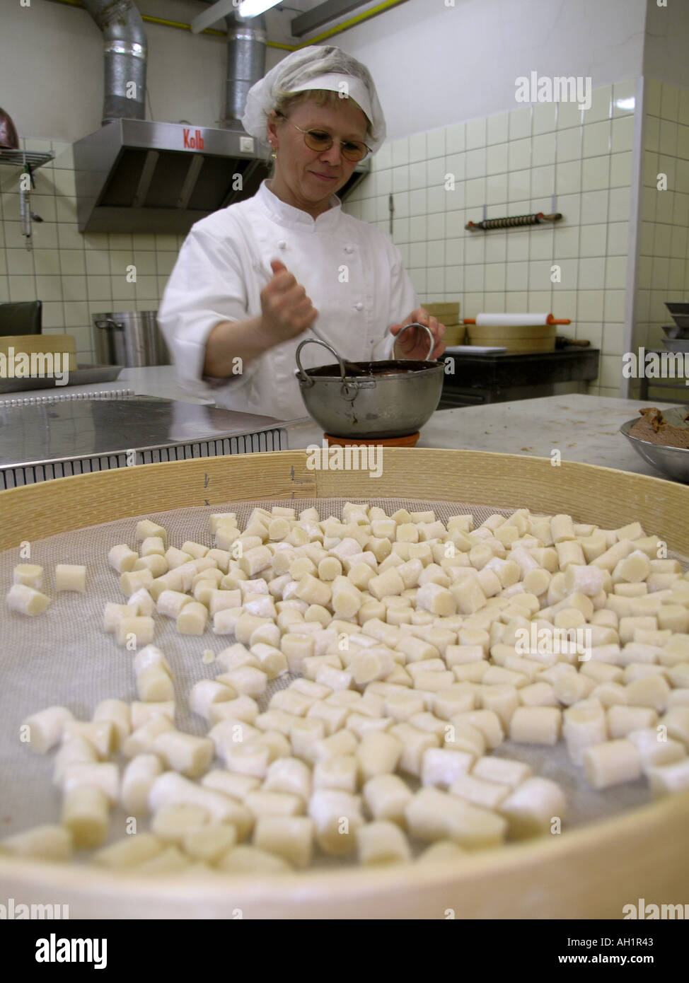 Viennese sweet maker Stock Photo - Alamy