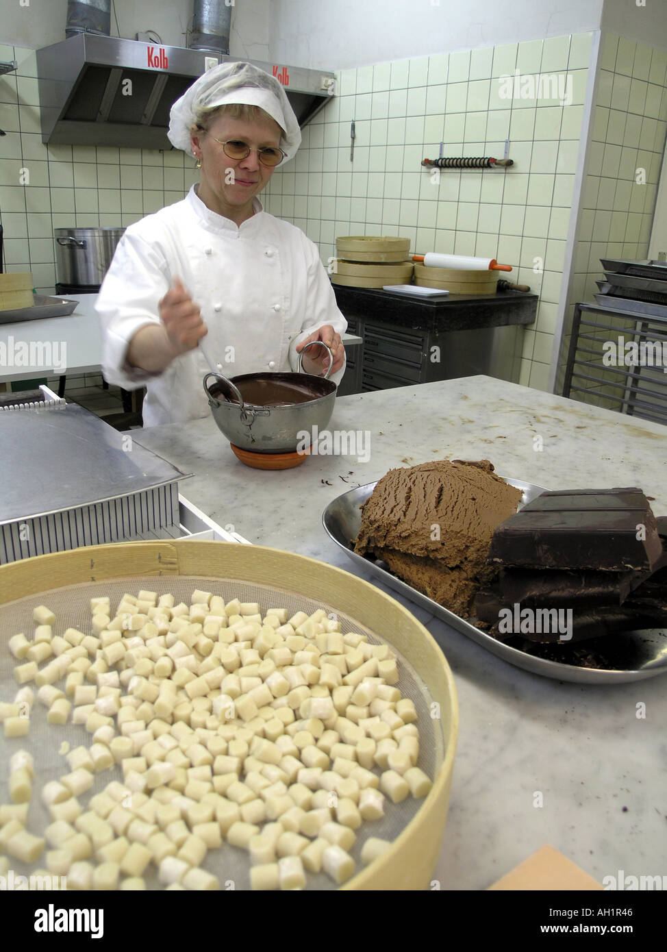 Viennese sweet maker Stock Photo - Alamy