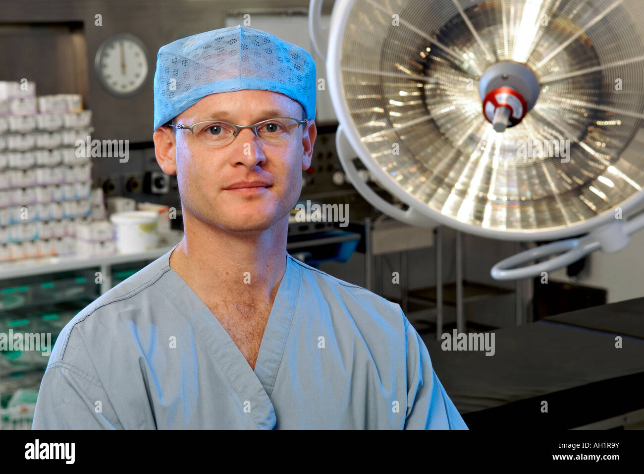 Portrait of ear, nose and throat specialist Doctor Dennis Wolf in ...