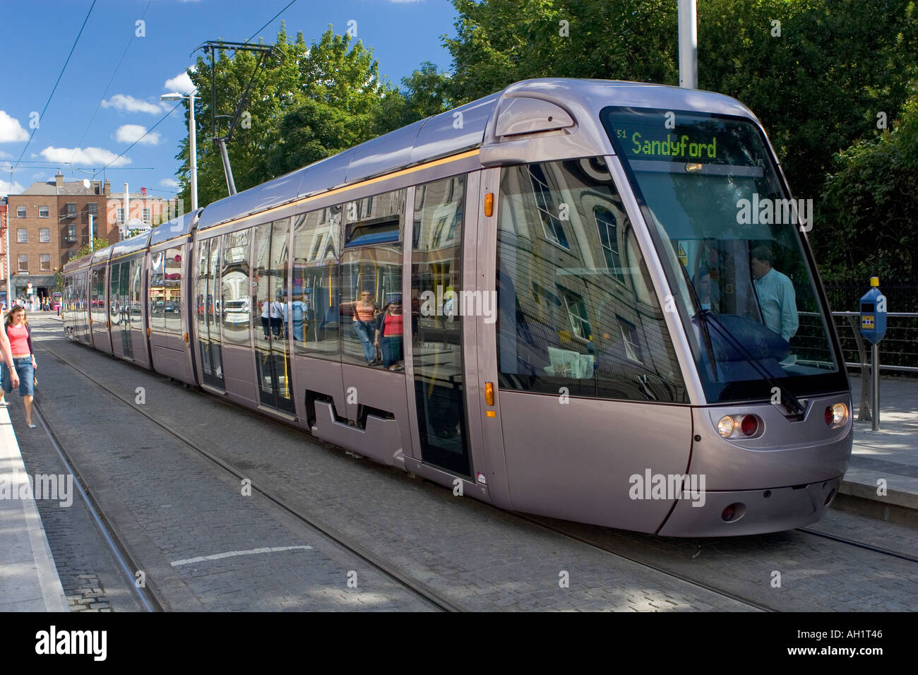 Luas citadis 301a tram st hi-res stock photography and images - Alamy