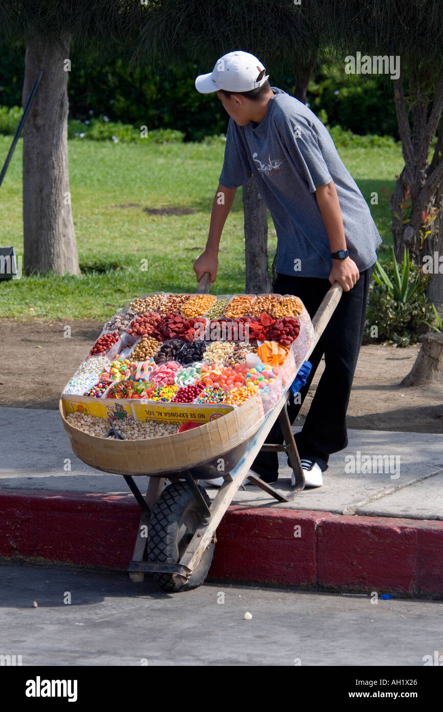 Mexican Candy Seller Stock Photo - Alamy