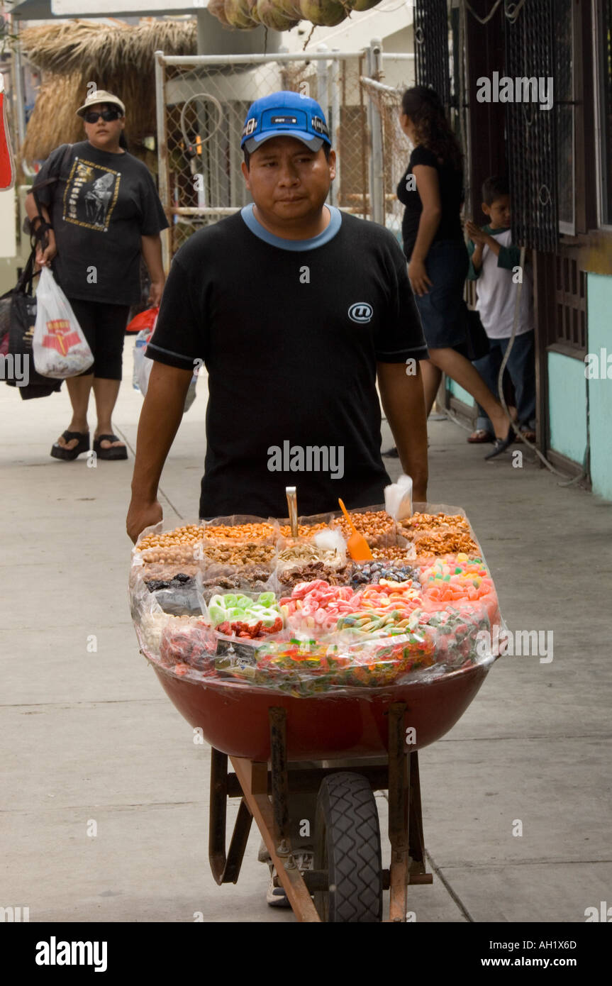 Candy Vender in Mexico Stock Photo - Alamy