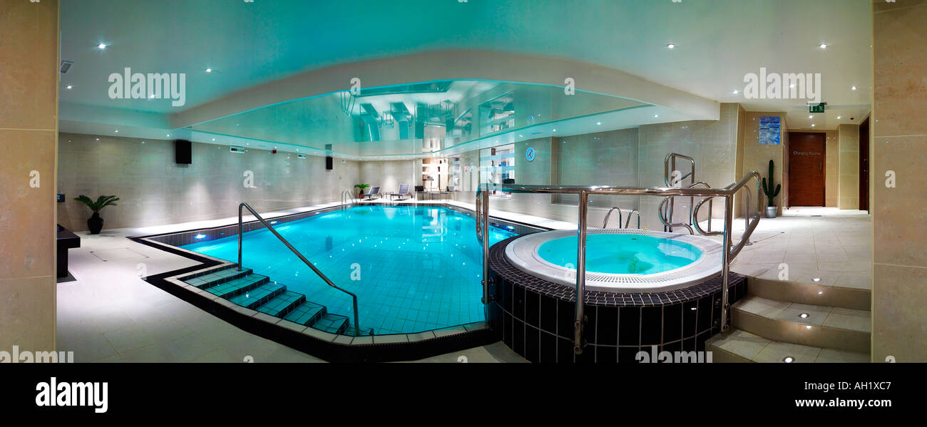 Swimming pool Sienna spa at Radisson Edwardian Hotel Manchester U K ...