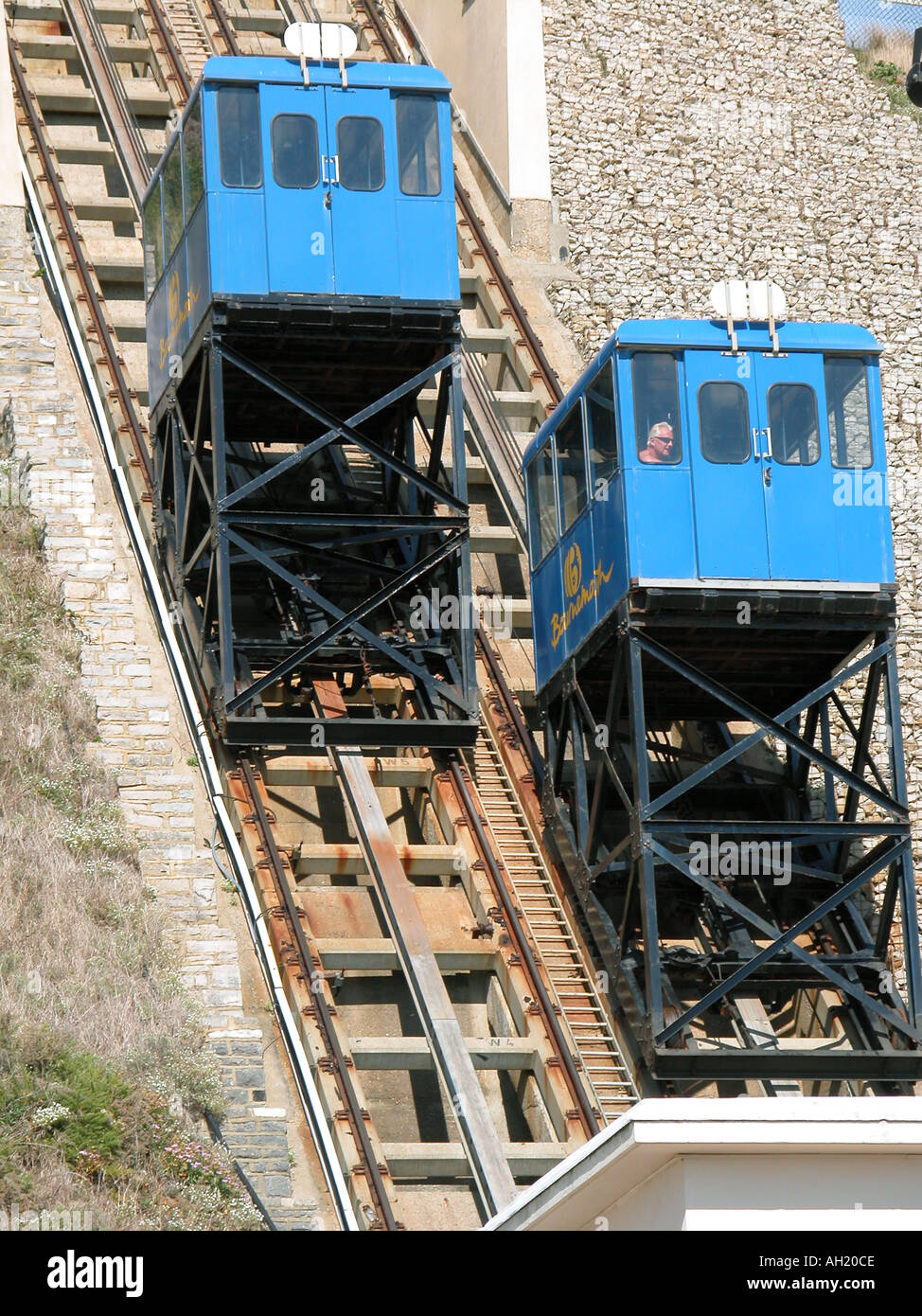 Double Cliff Lift Stock Photo - Alamy