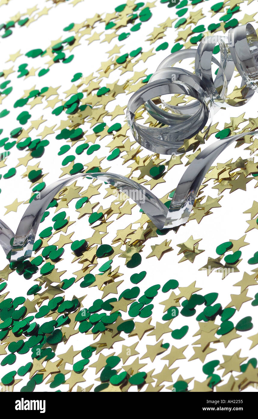 Metallic streamer hi-res stock photography and images - Alamy