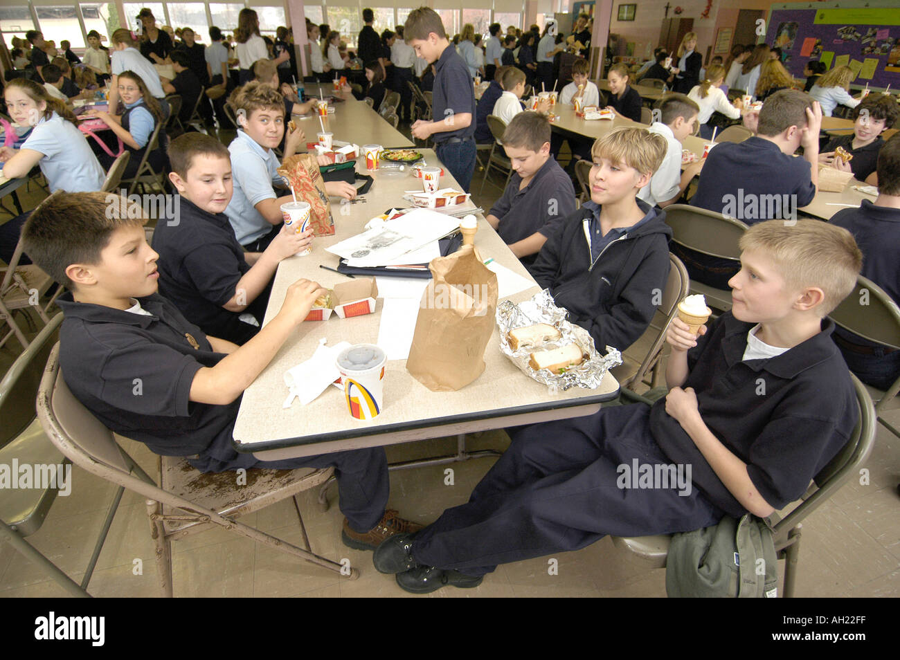 Elementary School Cafeteria