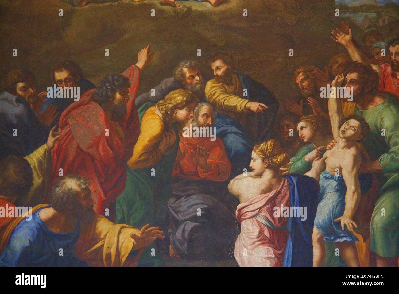 Rome Italy Basilica of Saint Peter Raphael s Transfiguration Stock ...