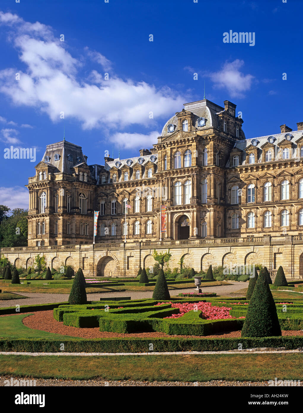 The Bowes Museum in Barnard Castle Teesdale Stock Photo - Alamy