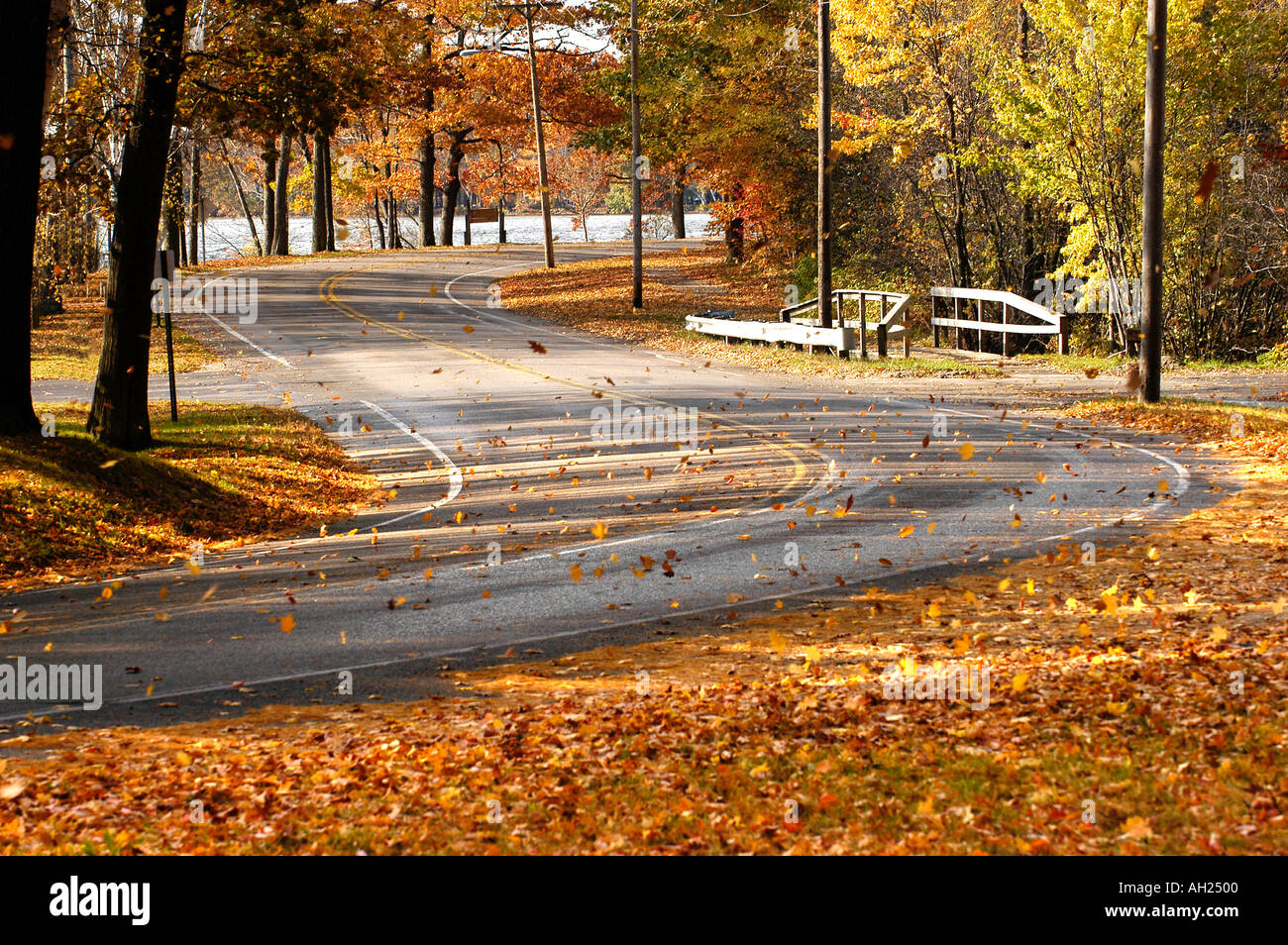 Autumn Colors Cadillac Michigan Stock Photo - Alamy