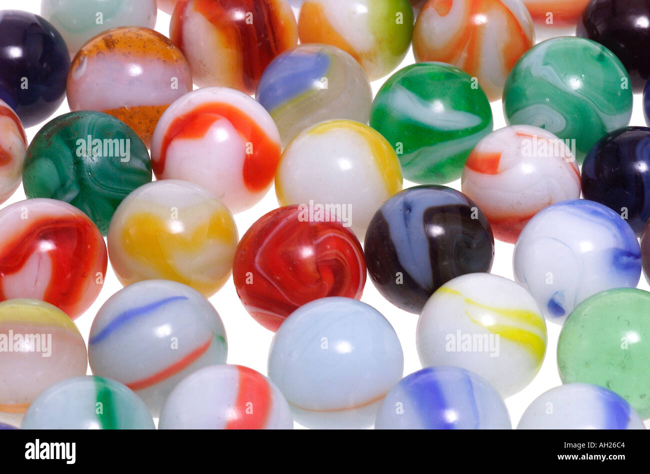 detail of colorful marbles Stock Photo - Alamy