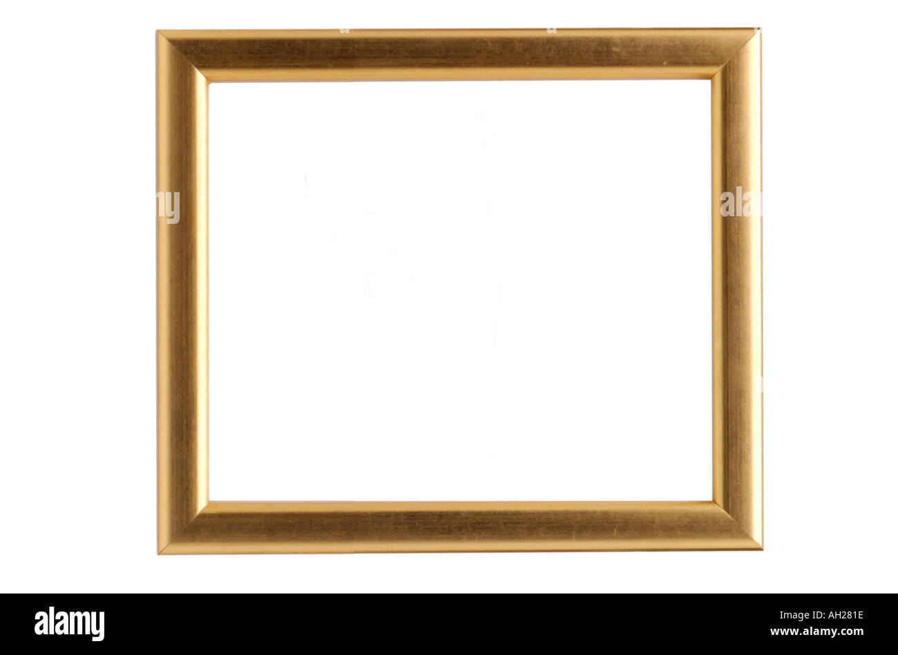 Gold frame border simple hi-res stock photography and images - Alamy