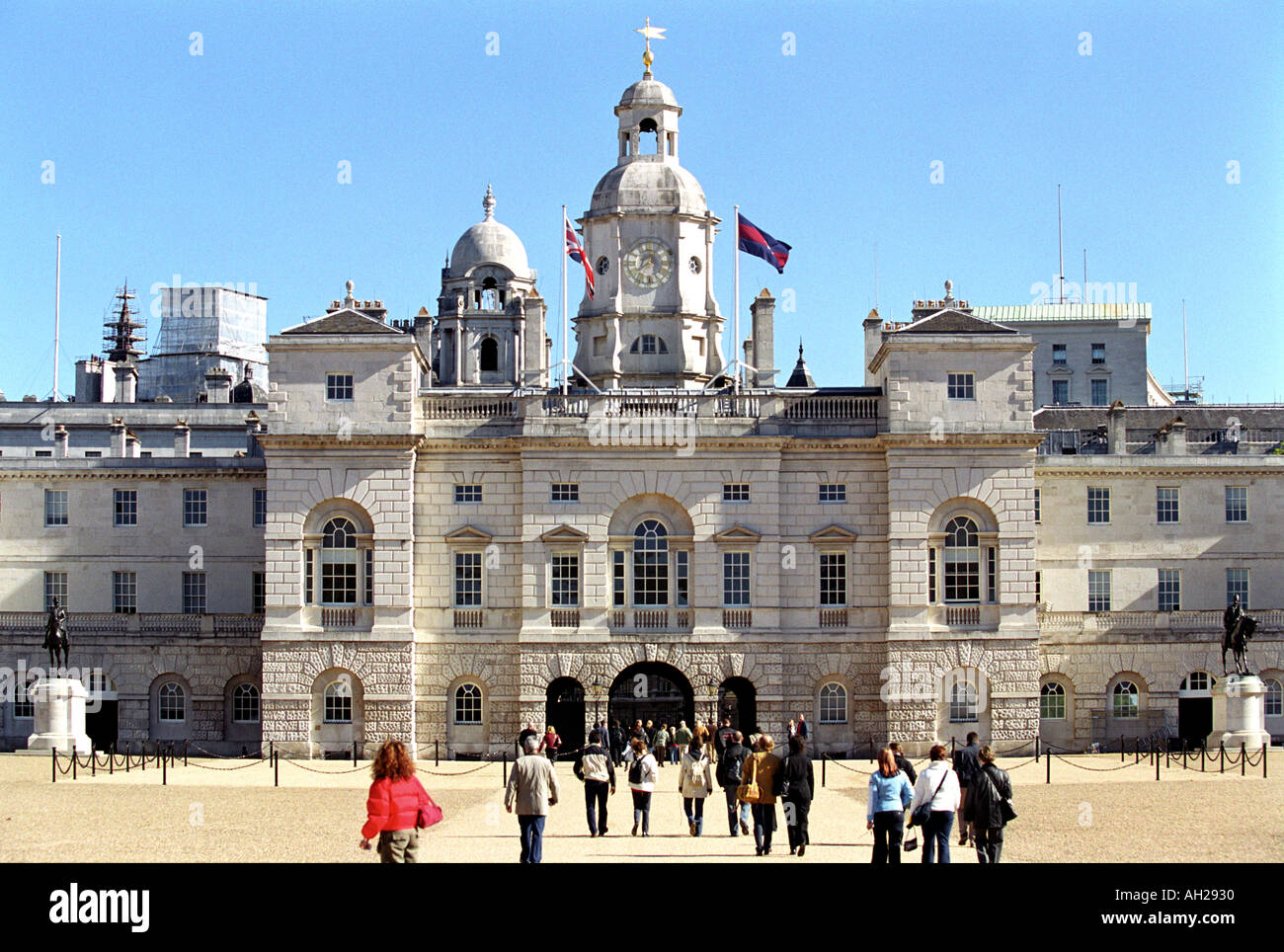 Parade ground at Horseguards Parade in London Britain UK Stock Photo ...