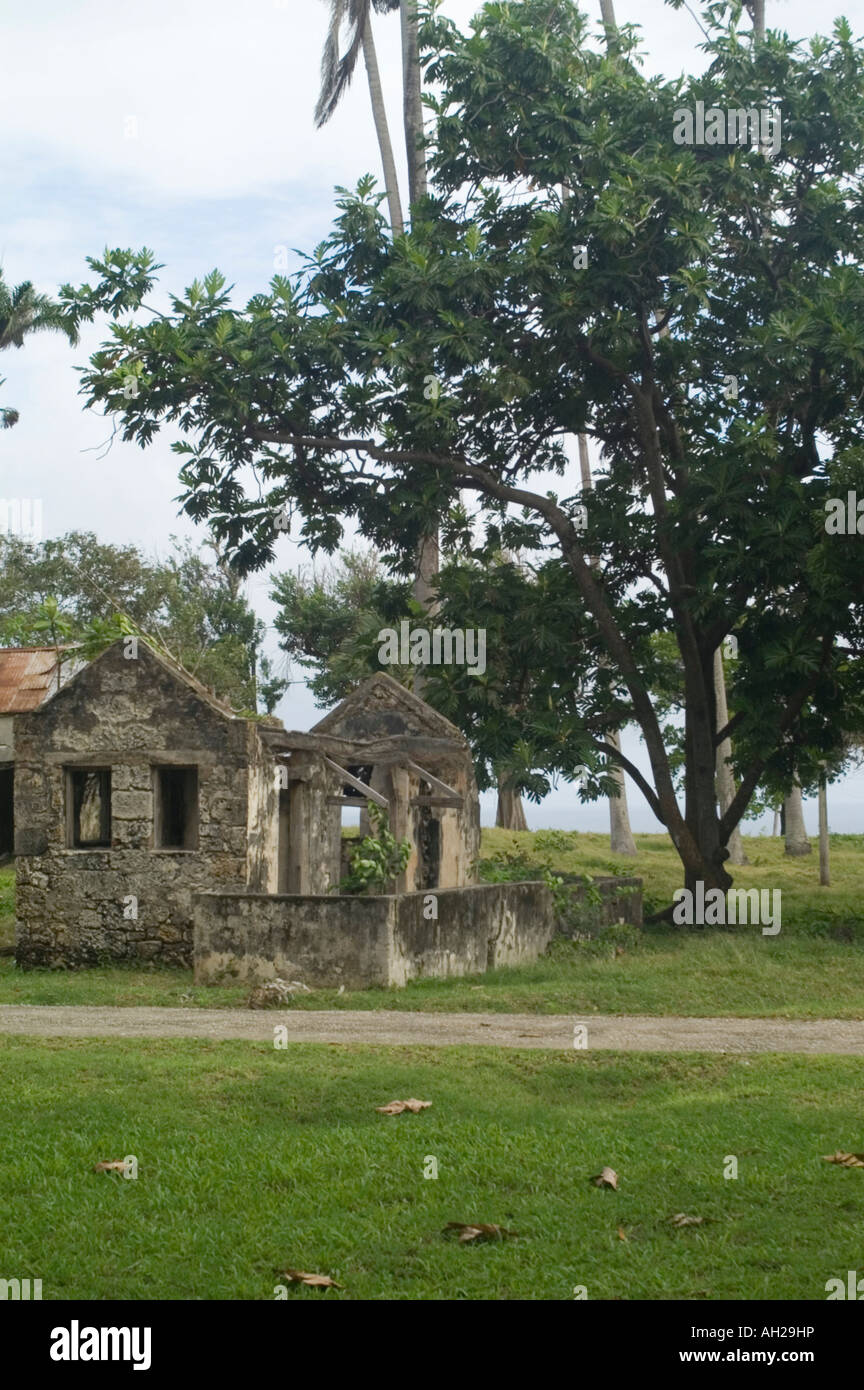 Derelict Building in Grounds of Codrington College, St John Parish ...