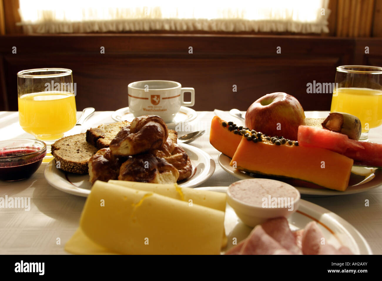 breakfast is ready Stock Photo - Alamy