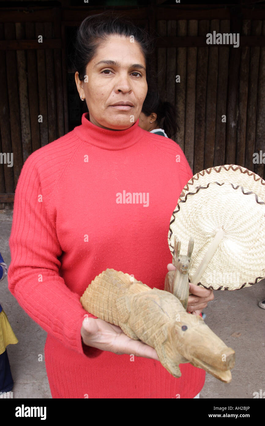chamacoco cummunity's primary school teacher Stock Photo - Alamy