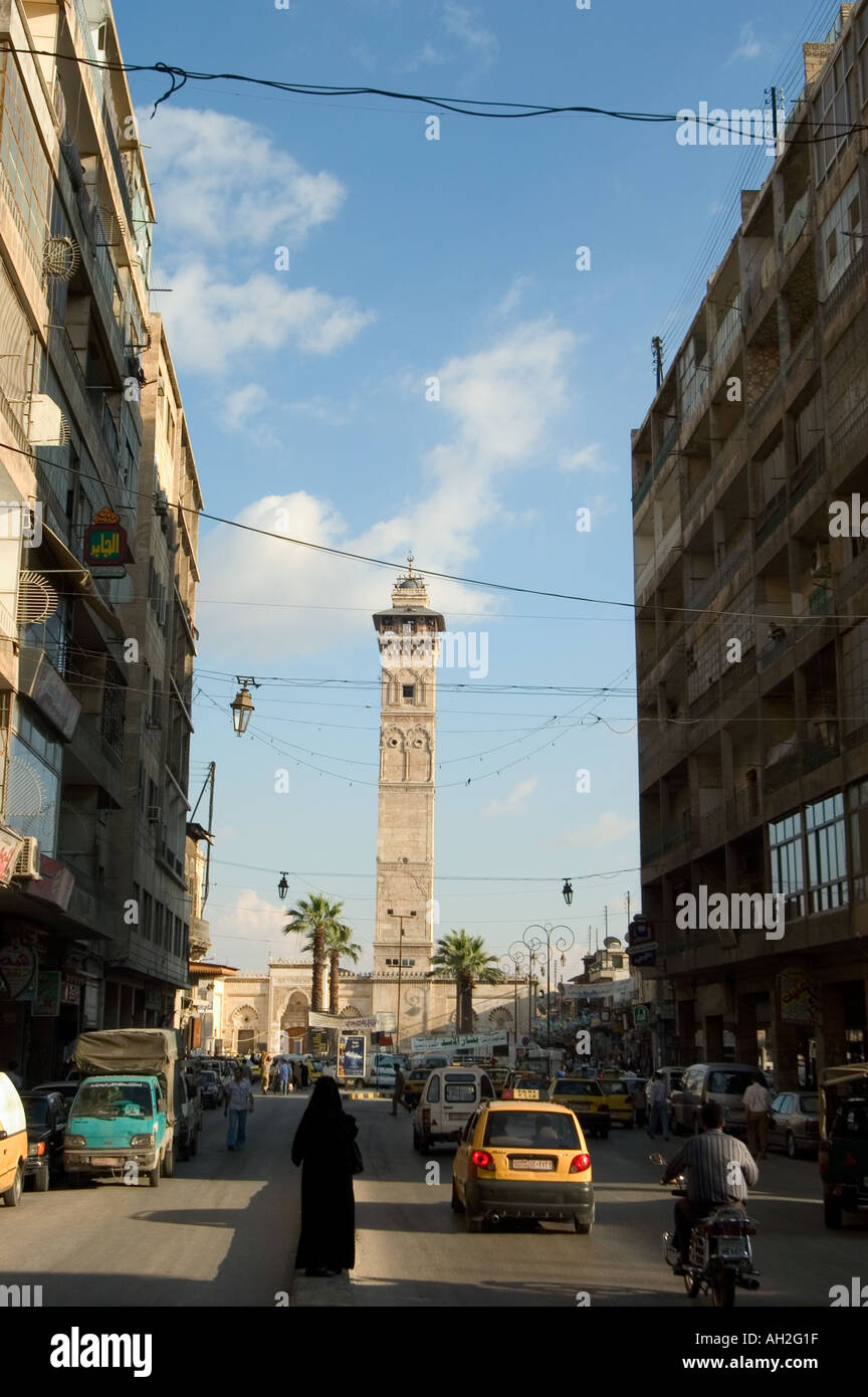 mosque Aleppo Haleb Syria Middle East Stock Photo - Alamy