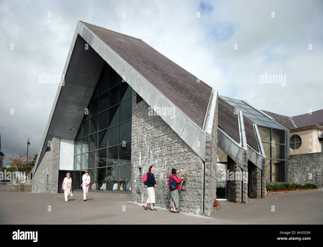 The Church at Knock Shrine Stock Photo - Alamy