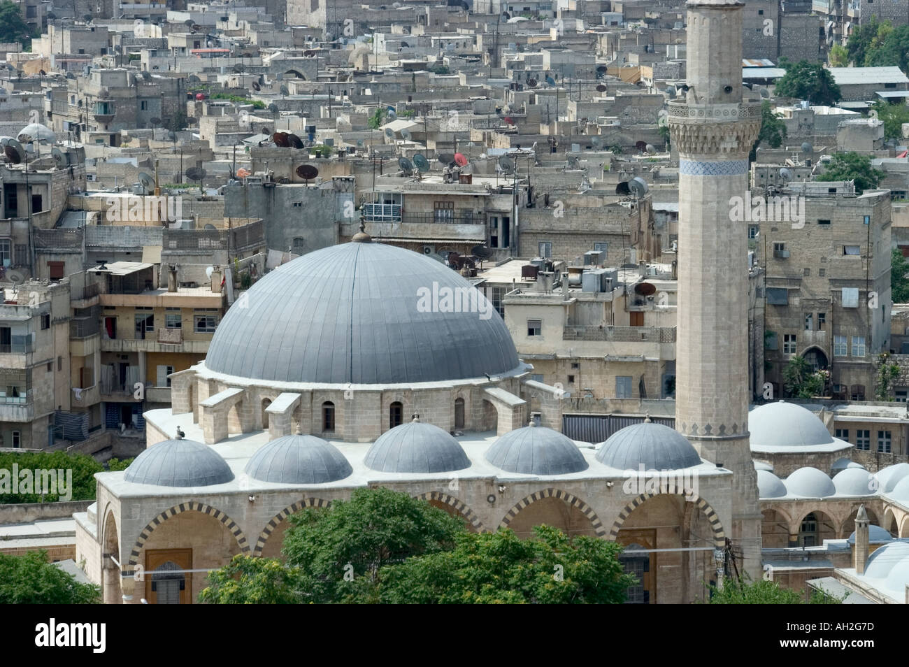 mosque Aleppo Haleb Syria Middle East Stock Photo - Alamy