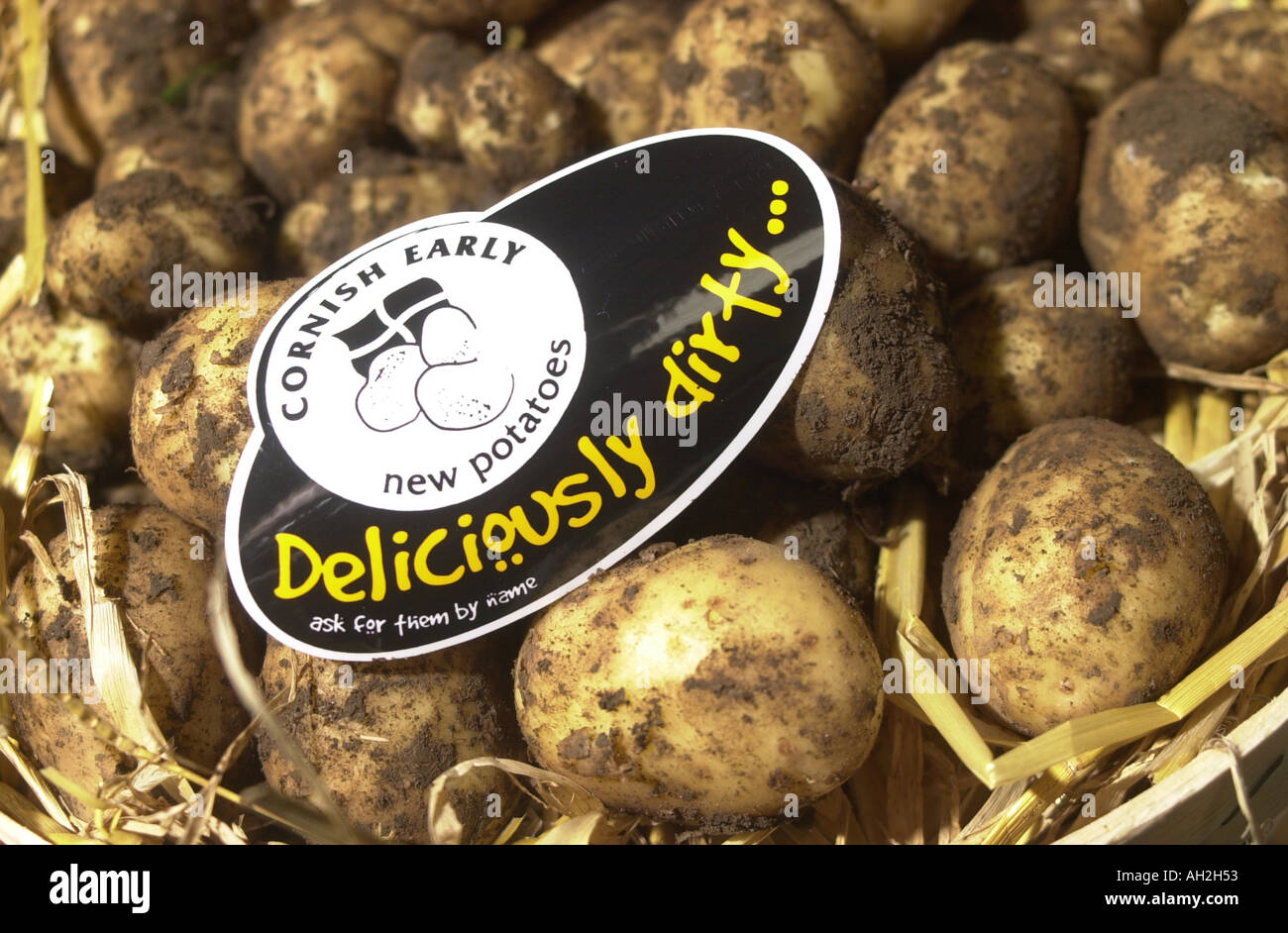Uk grown potatoes hi-res stock photography and images - Alamy