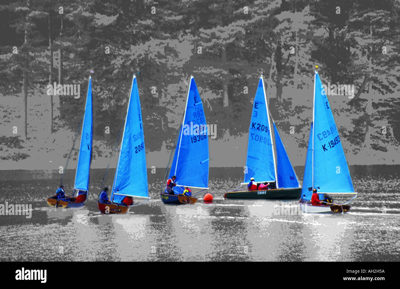 Enterprise dinghies hi-res stock photography and images - Alamy