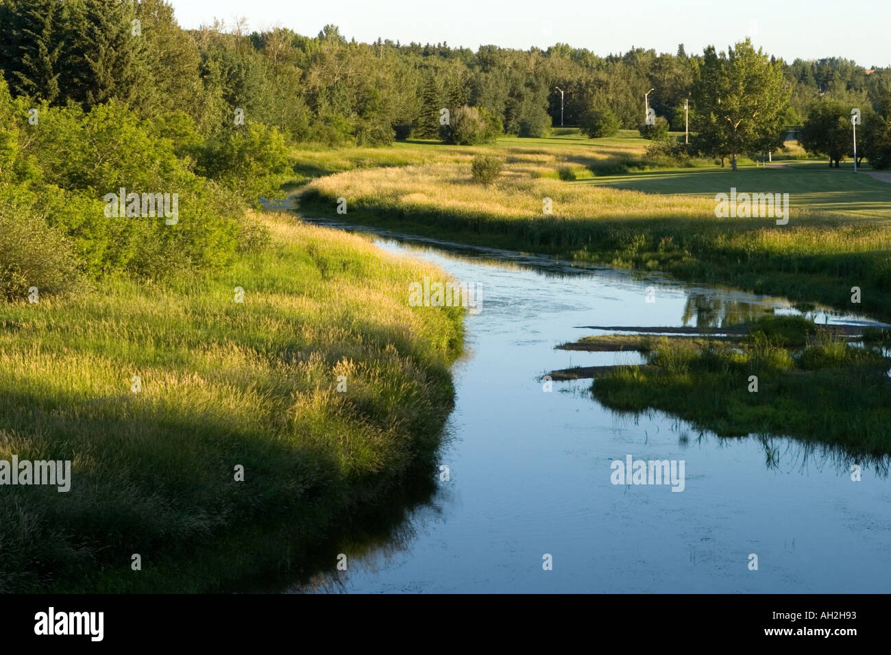 Small winding creek hi-res stock photography and images - Alamy