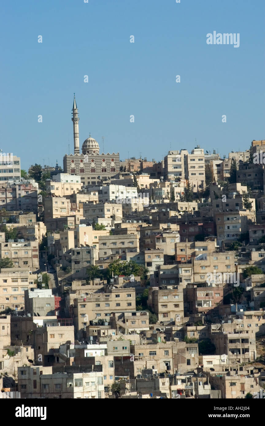 city mosque in downtown Amman Amman Jordan Middle East Stock Photo - Alamy