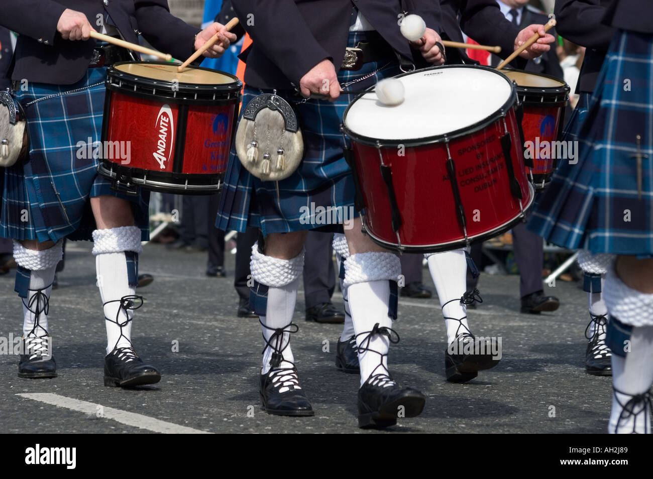 marching band St Patricks Day Parade Dublin Republic of Ireland Europe ...