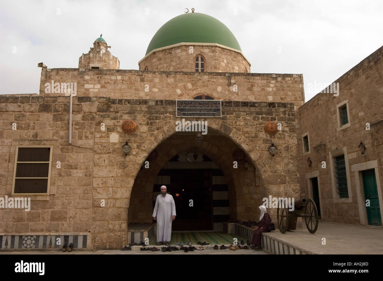 going to prayers at Taynal Mosque Tripoli Lebanon Middle East Stock ...