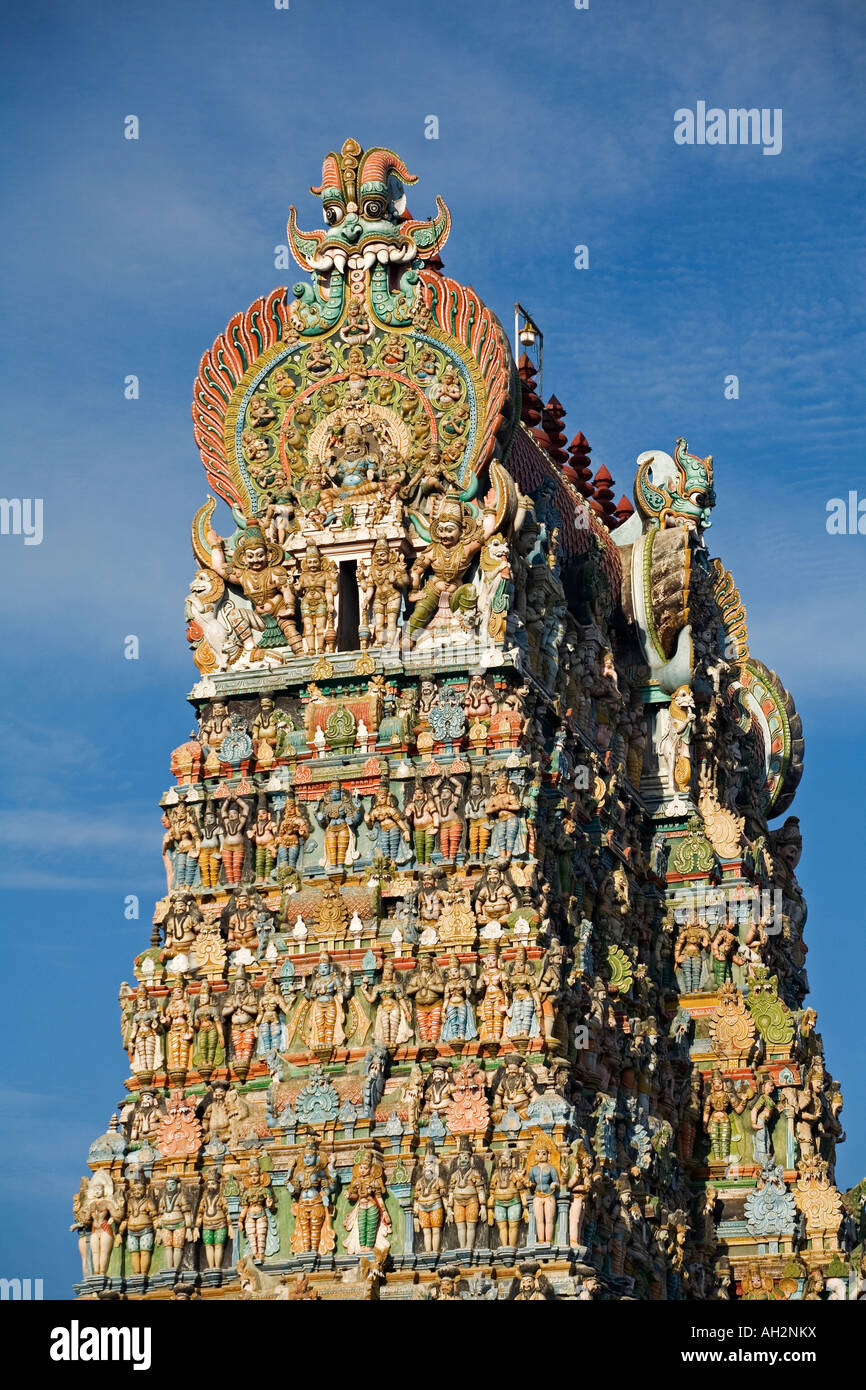 India Tamil Nadu Madurai Mythological creatures and endless Gods ...