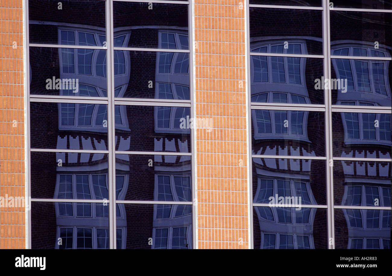 Windows on office building Stock Photo - Alamy