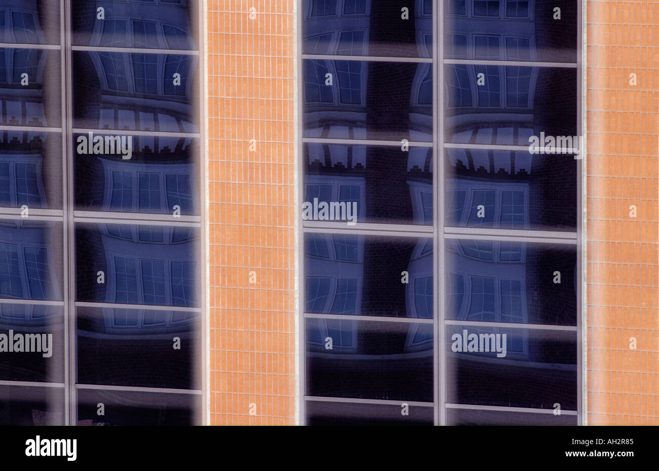 Windows on office building Stock Photo - Alamy