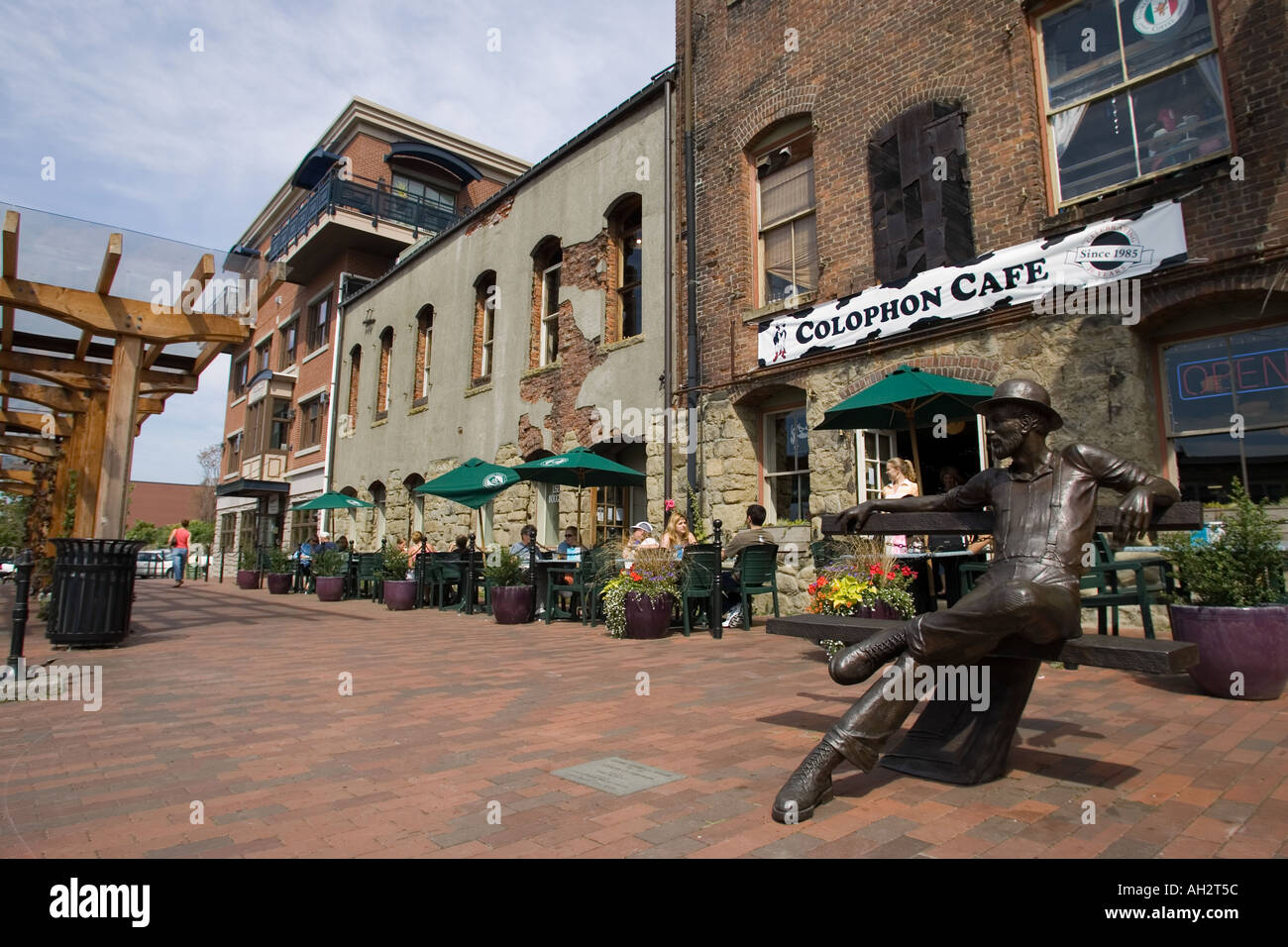 Brick building Bellingham WA Stock Photo - Alamy
