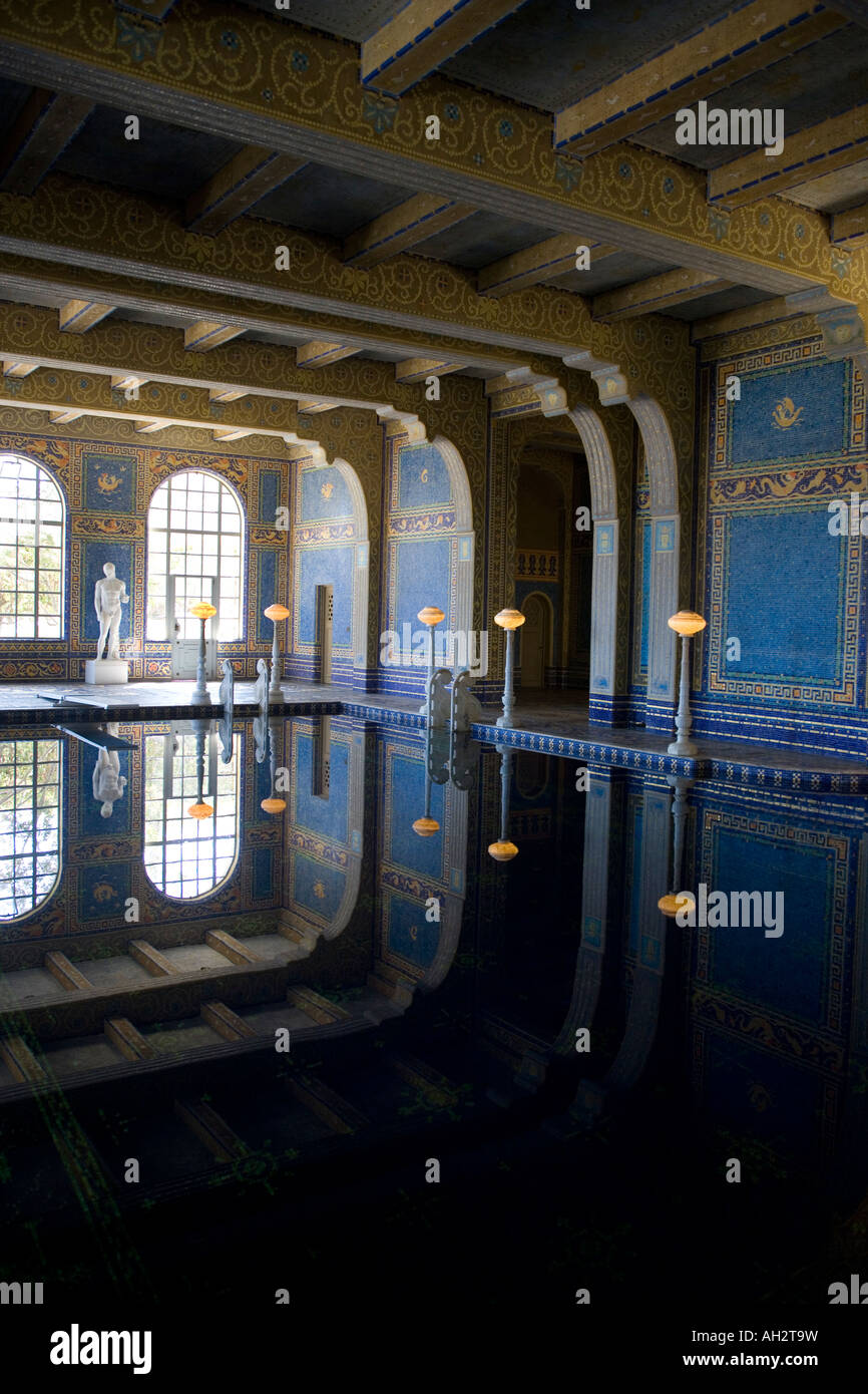 Roman Pool La Casa Grande Hearst Castle California USA Stock Photo - Alamy