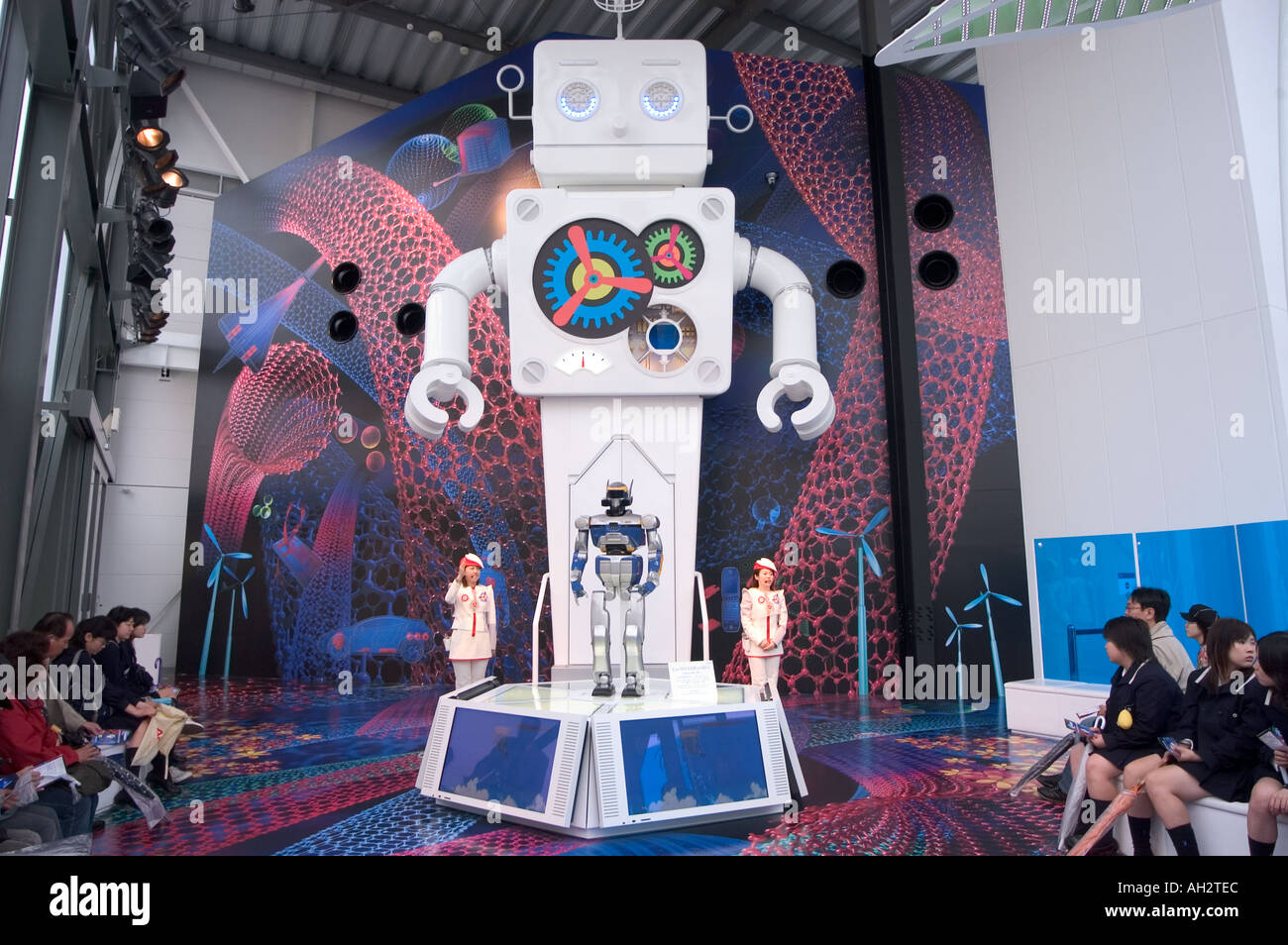 robot station Aichi Expo Japan 2005 Nagoya Honshu Island Japan Stock ...
